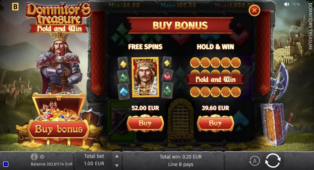 Domnitor's Treasure - Casino Planet