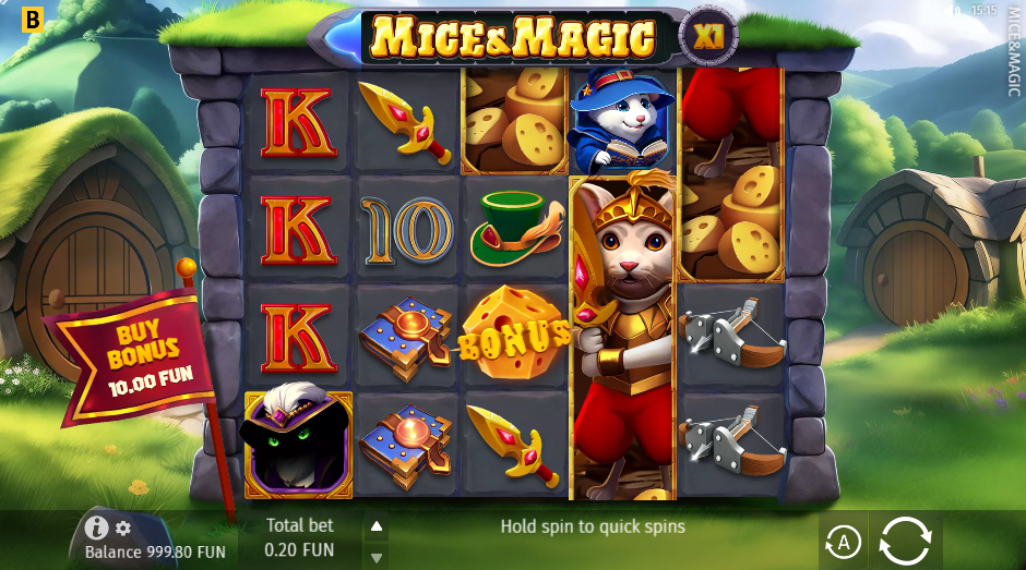 Mice & Magic Wonder Spin - Casino Planet